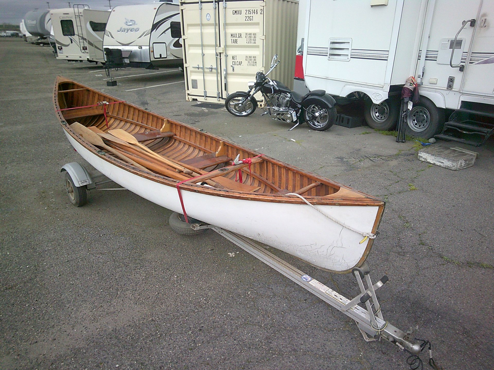 Boat for sale: 1940 Country Canoe Vintage wood 16.3' in Lodi Stockton ...