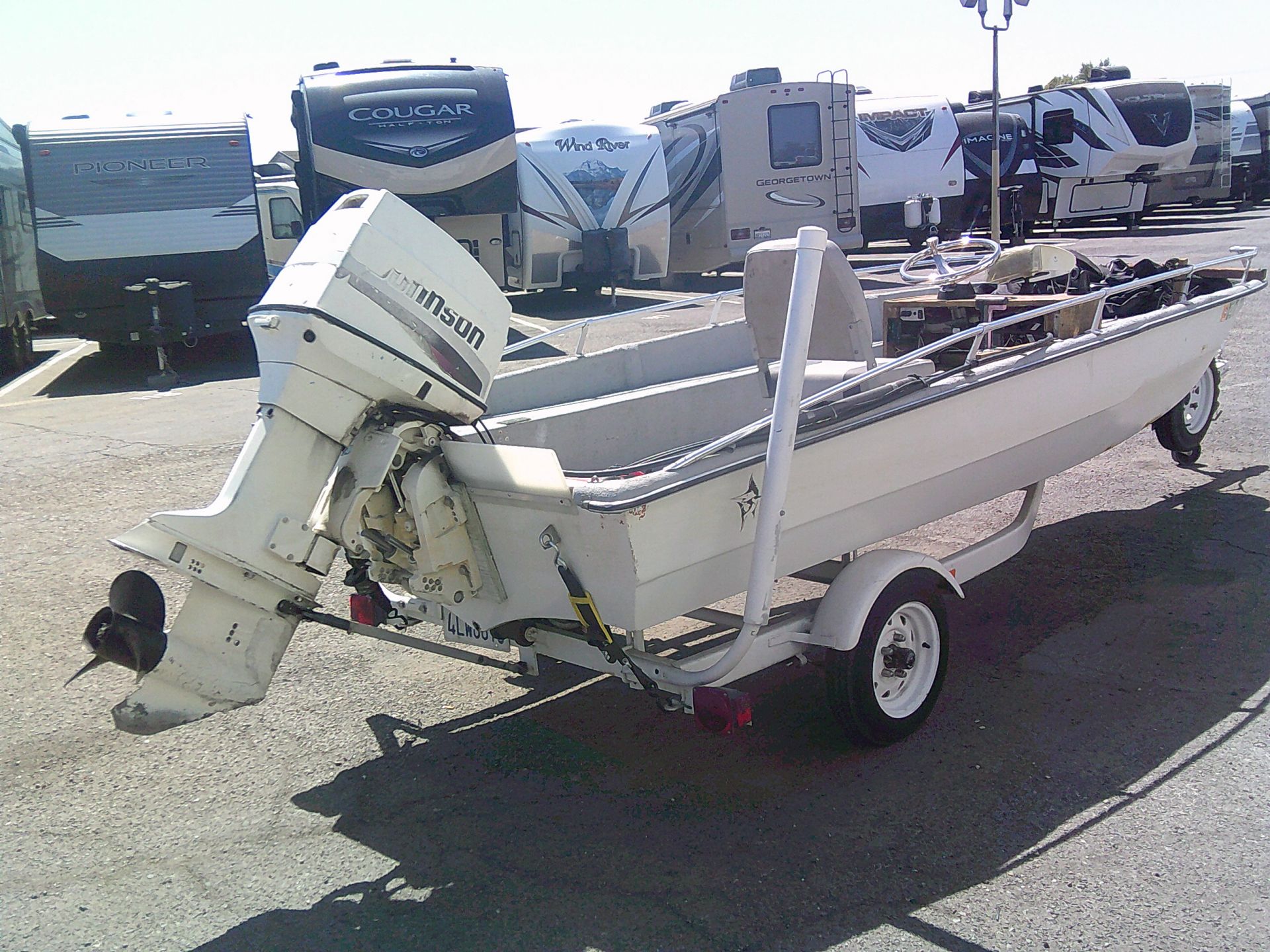 Boat for sale: 1982 Columbia Tri Hull Skiff 16' in Lodi Stockton CA ...