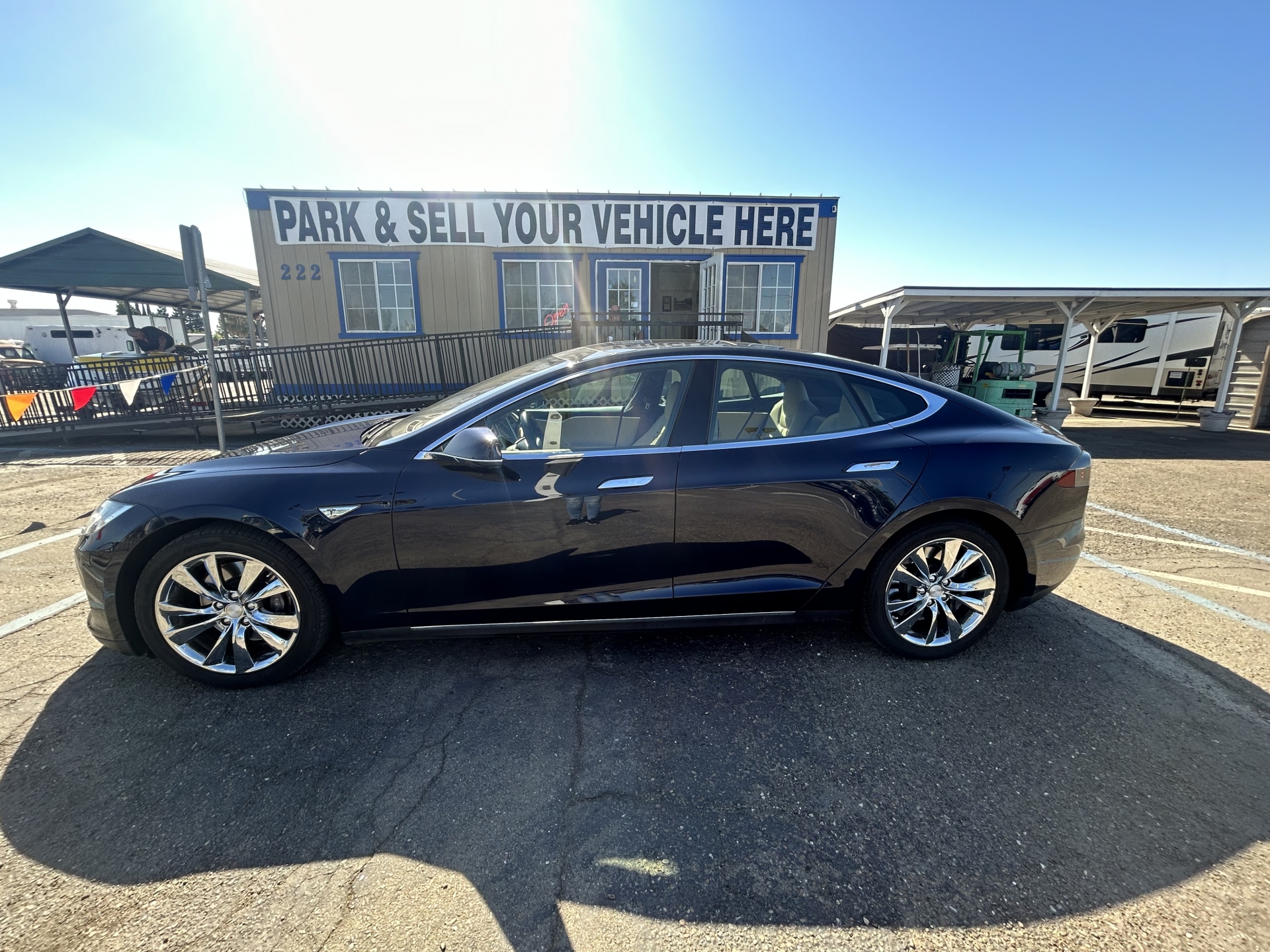 Car for sale: 2015 Tesla Model S in Lodi Stockton CA - Lodi Park and Sell