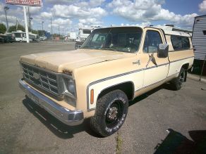 Classic Car for sale: 1977 Chevrolet Silverado 30 camper special in ...